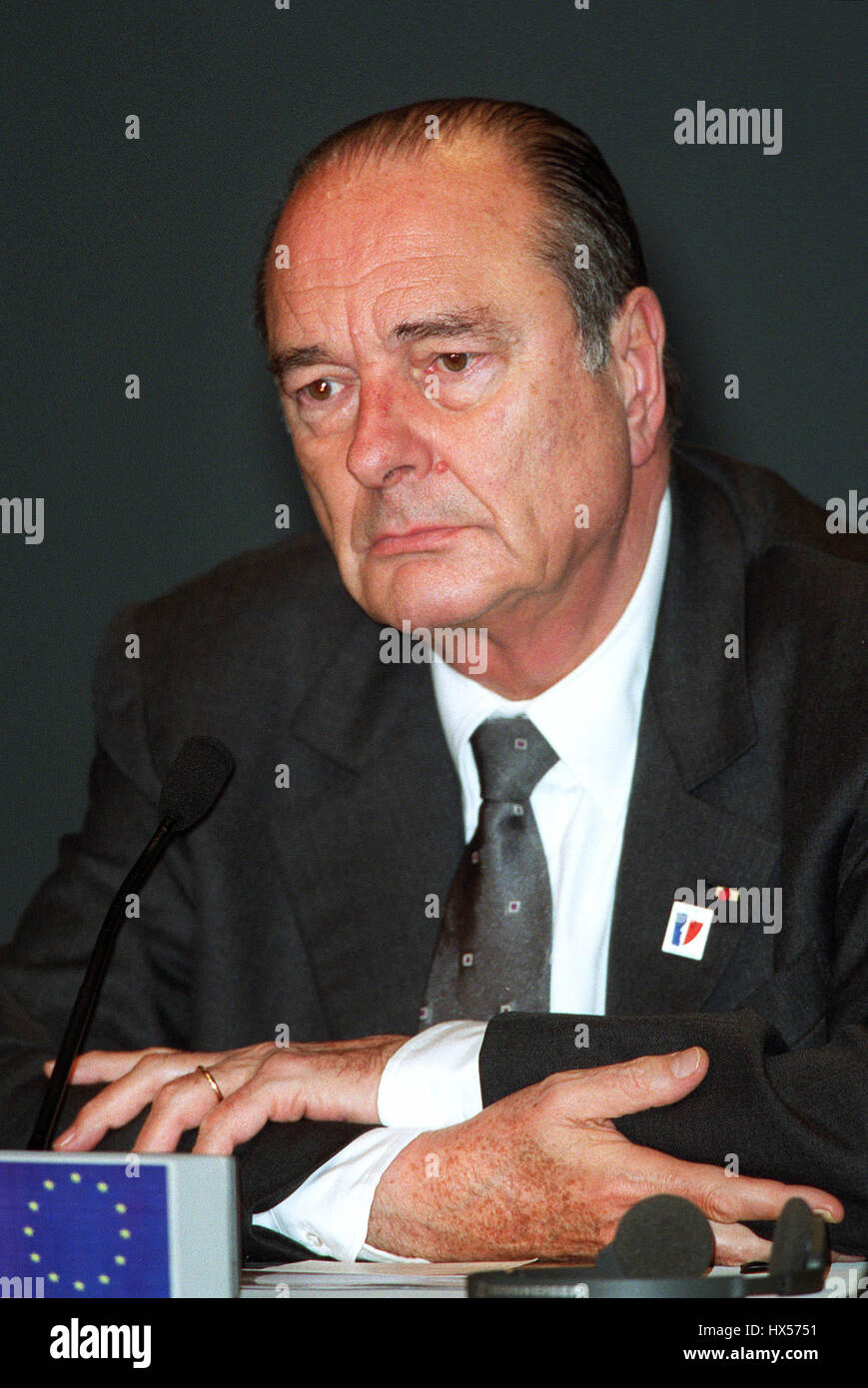 JACQUES CHIRAC PRESIDENT OF FRANCE 02 December 2000 EUROPEAN SUMMIT ...