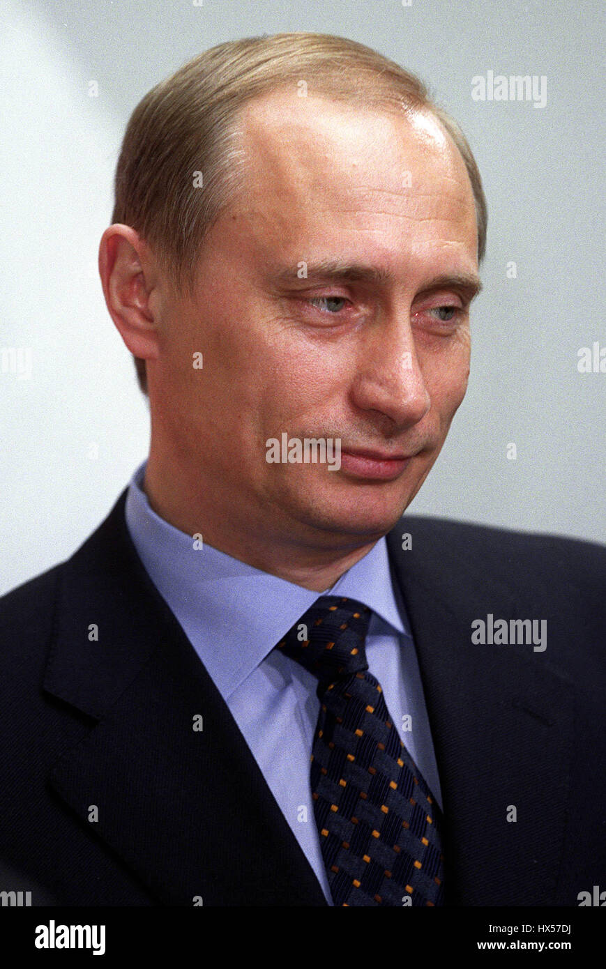 VLADIMIR PUTIN PRESIDENT OF RUSSIA 17 April 2000 Stock Photo - Alamy