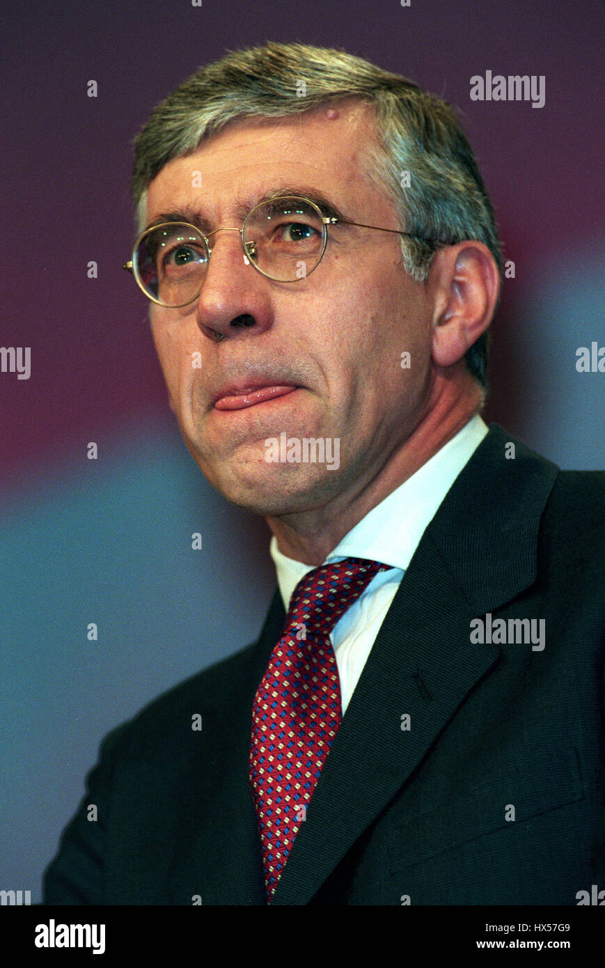 JACK STRAW HOME SECRETARY 24 October 1999 Stock Photo - Alamy
