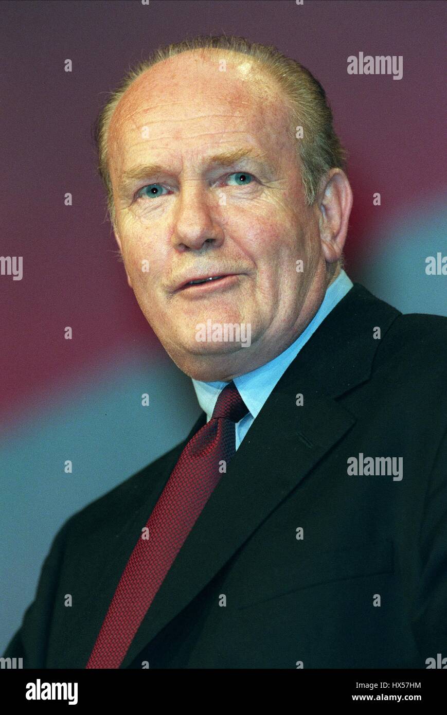 JOHN REID MP MINISTER OF TRANSPORT 25 October 1999 Stock Photo - Alamy