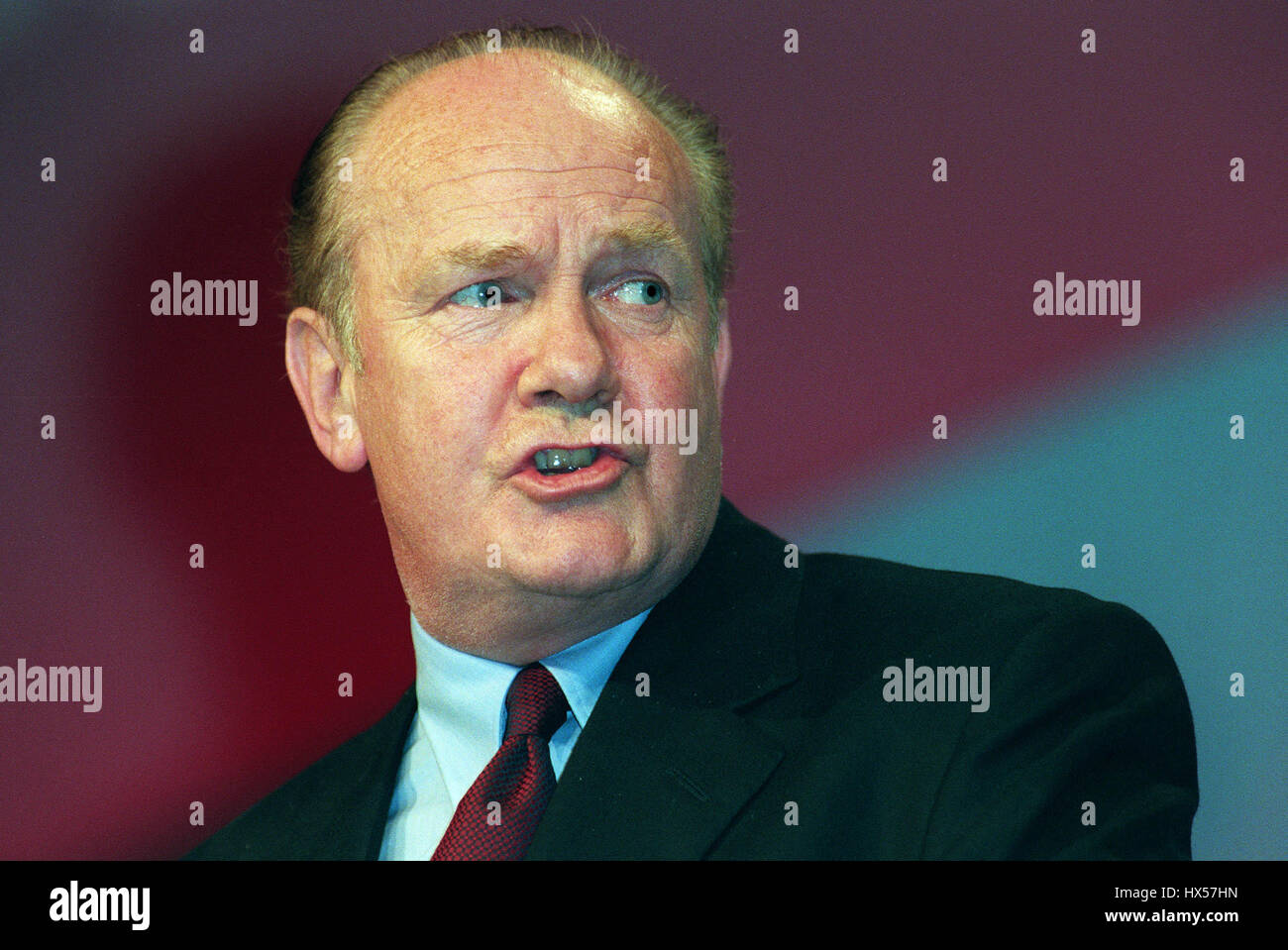 JOHN REID MP MINISTER OF TRANSPORT 25 October 1999 Stock Photo - Alamy