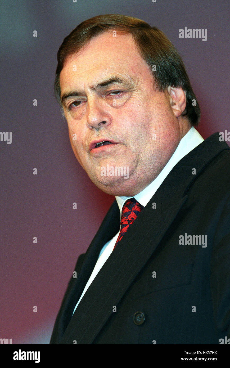 JOHN PRESCOTT MP DEPUTY PRIME MINISTER 25 October 1999 Stock Photo - Alamy
