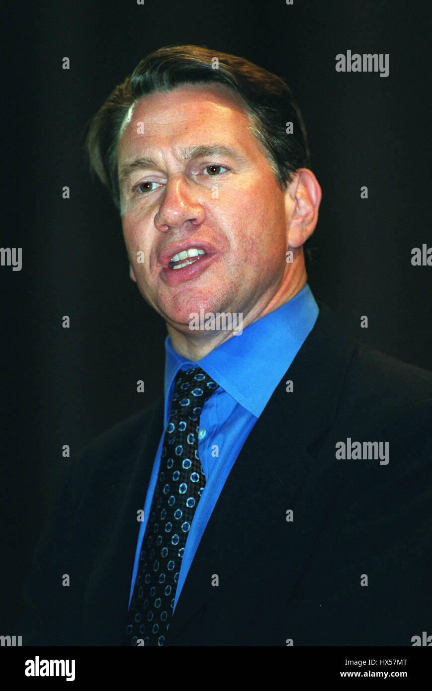 MICHAEL PORTILLO CONSERVATIVE PARTY 17 October 1999 Stock Photo - Alamy