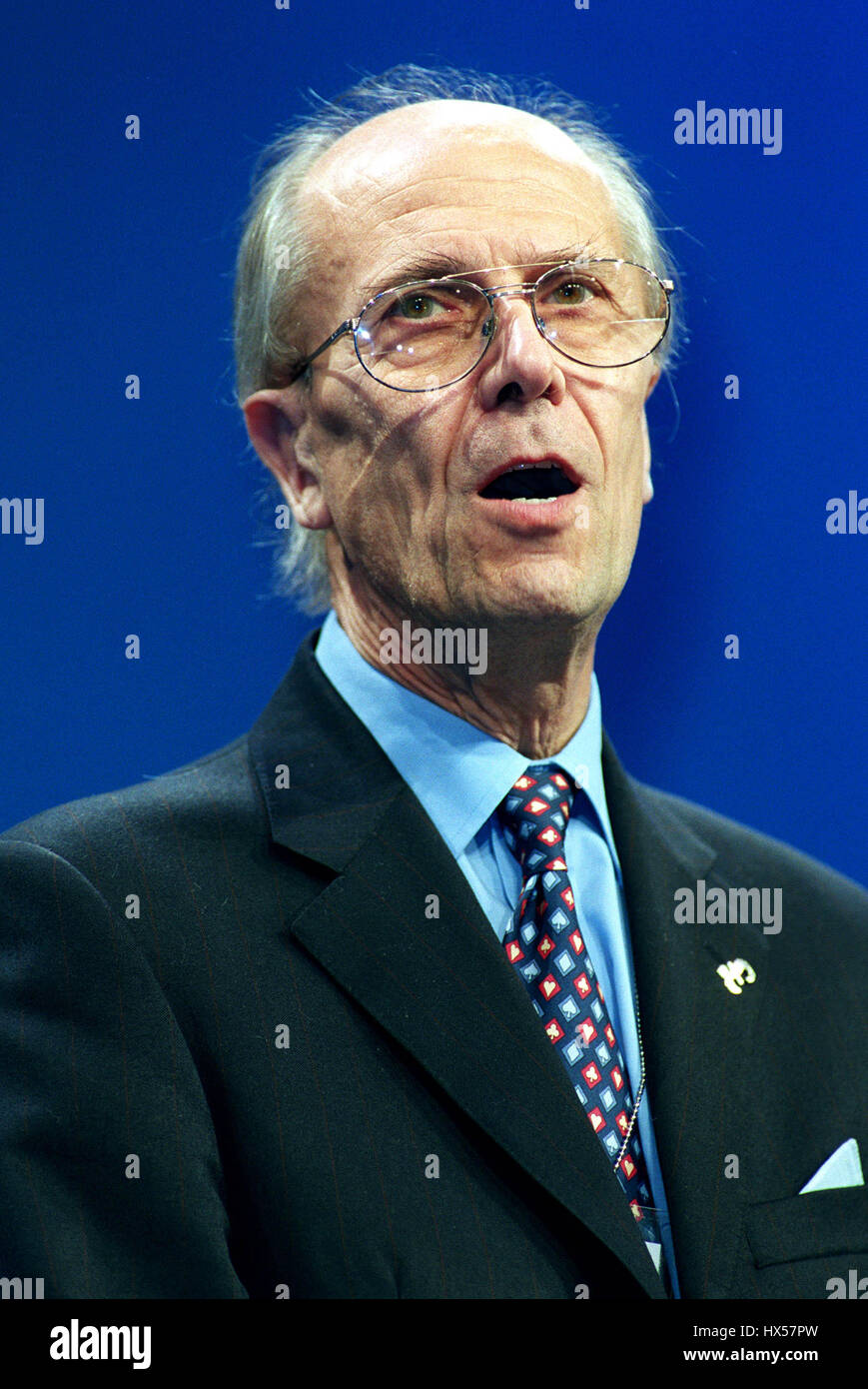 LORD TEBBIT CONSERVATIVE PARTY 17 October 1999 Stock Photo - Alamy