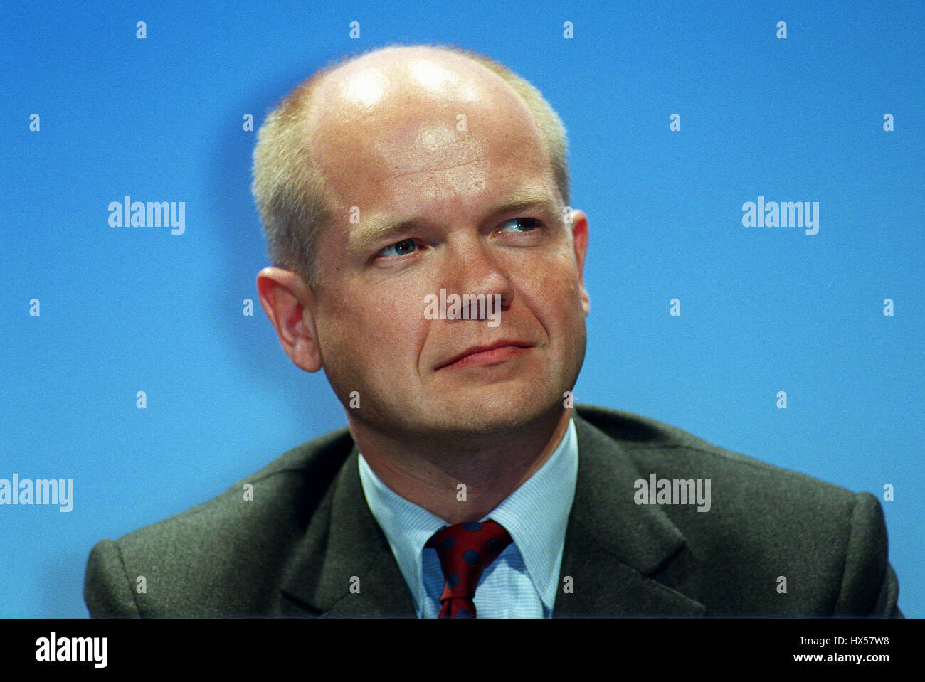 WILLIAM HAGUE MP CONSERVATIVE PARTY LEADER 17 October 1999 Stock Photo ...