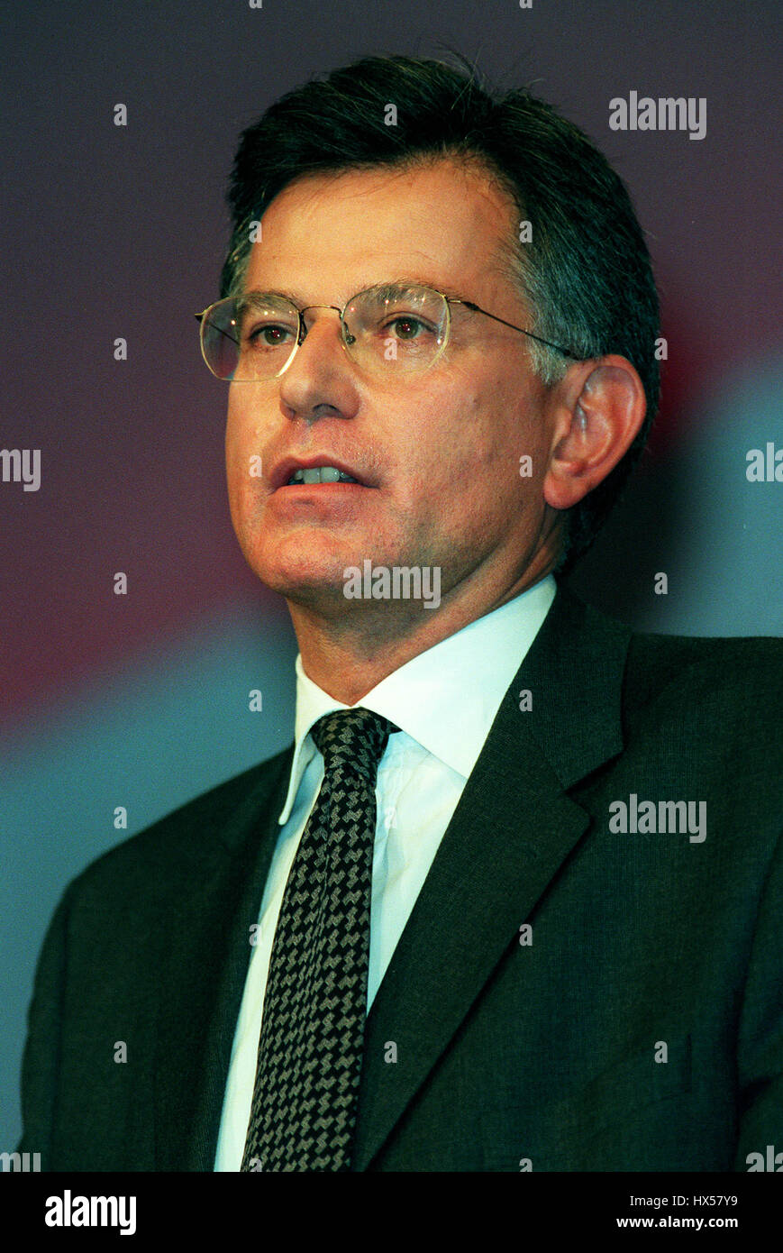 STEPHEN BYERS LABOUR PARTY NORTH TYNESIDE 04 October 1999 Stock Photo ...