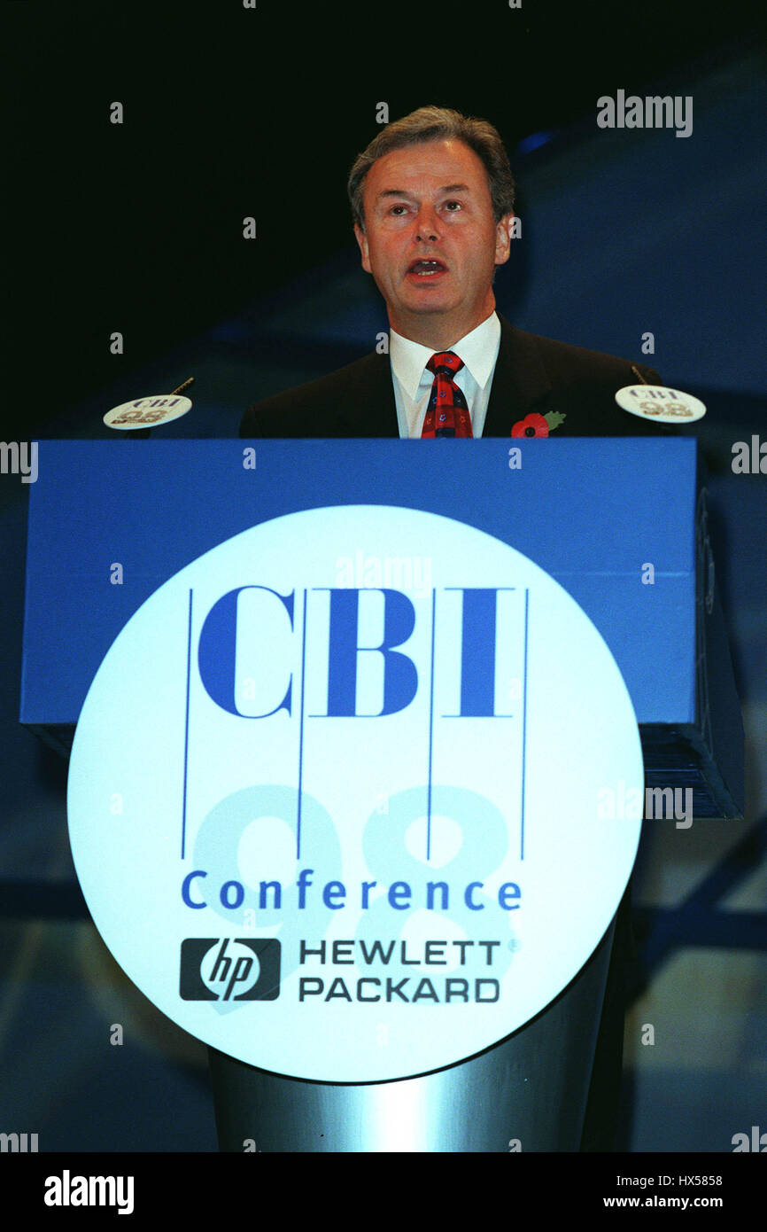SIR CLIVE THOMPSON ADDRESSES CBI CONFERENCE "98" 03 November 1998 Stock ...