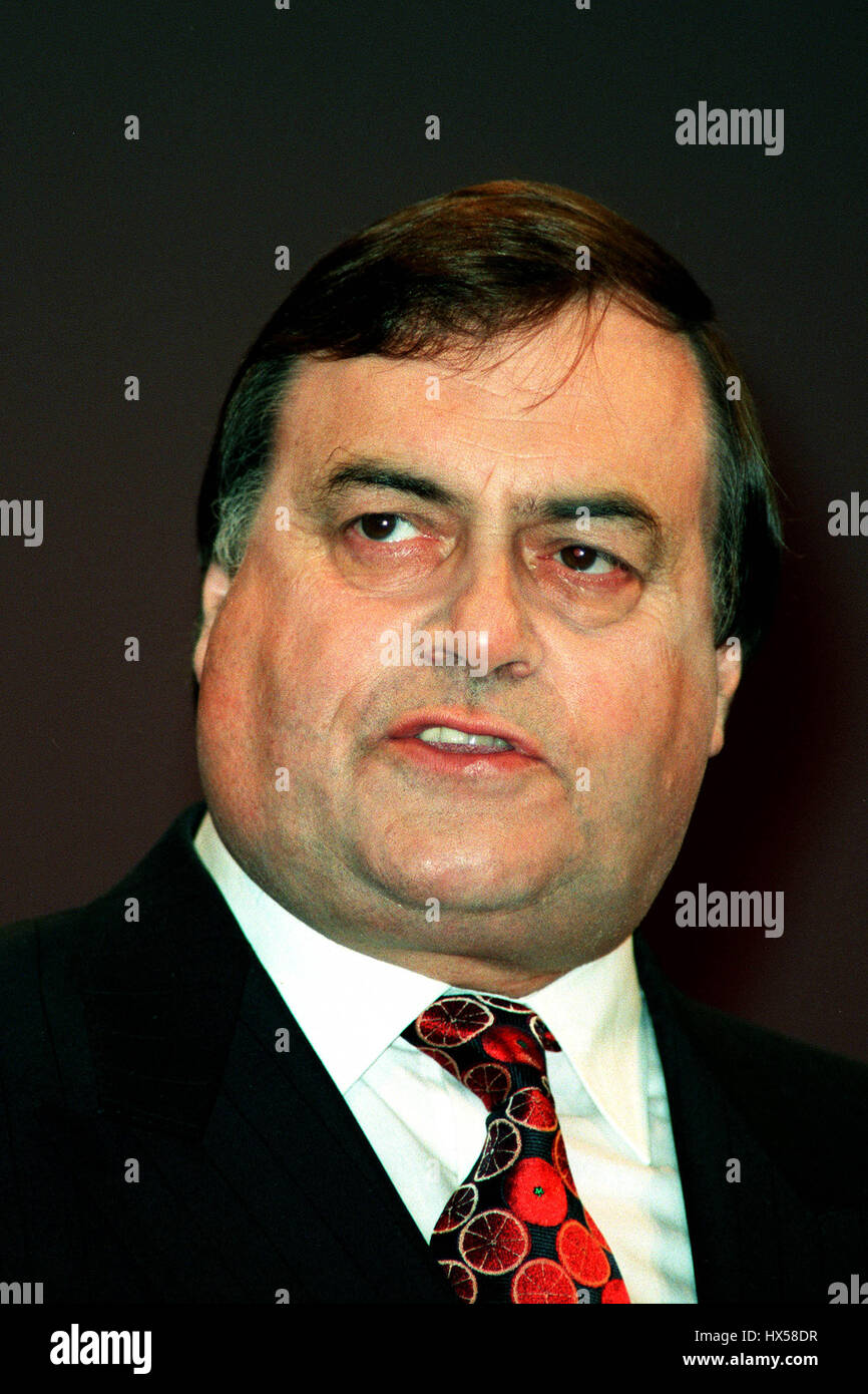 JOHN PRESCOTT MP DEPUTY PRIME MINISTER 12 October 1998 Stock Photo - Alamy