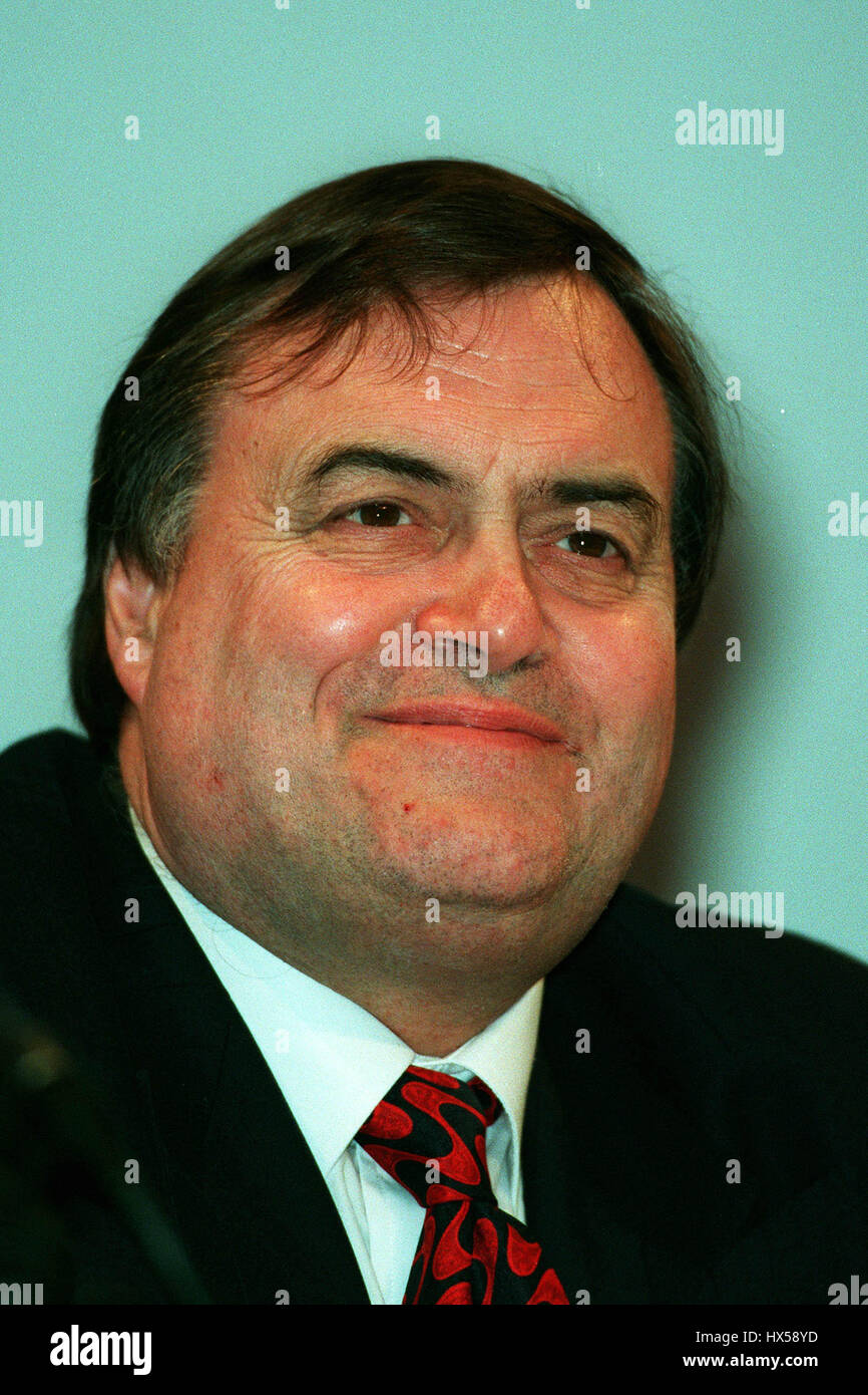 JOHN PRESCOTT MP DEPUTY PRIME MINISTER 01 October 1998 Stock Photo - Alamy