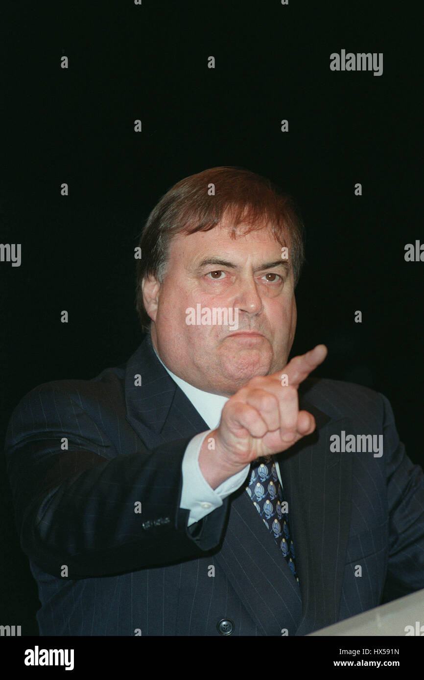 JOHN PRESCOTT MP DEPUTY LABOUR LEADER 01 October 1998 Stock Photo - Alamy