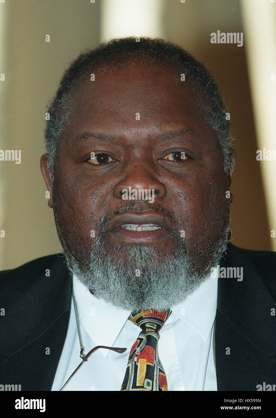 BERNIE GRANT MP LABOUR PARTY TOTTENHAM 09 December 1997 Stock Photo - Alamy