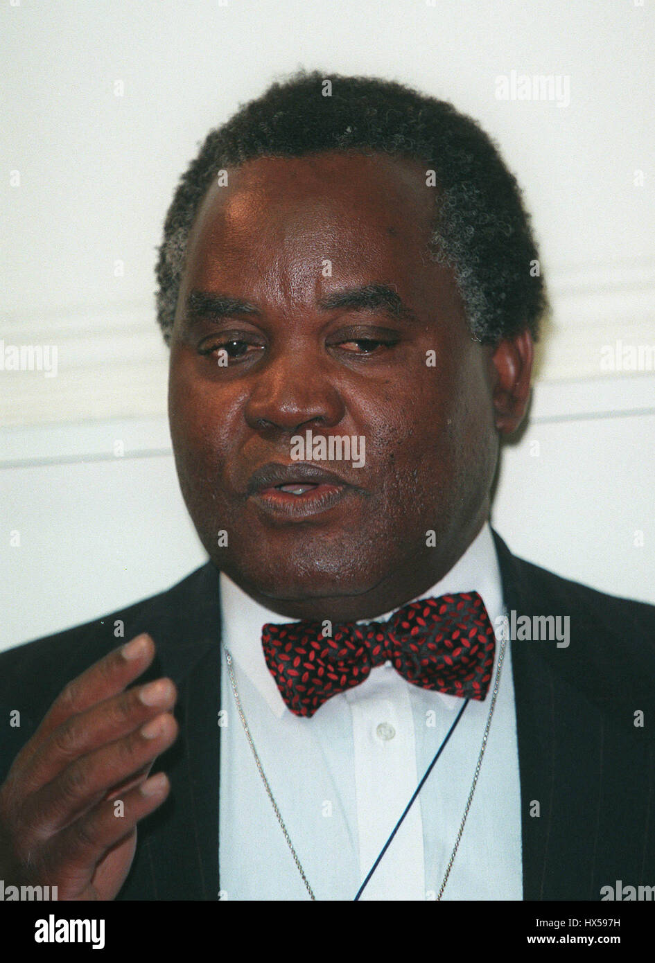 RODGER CHONGWE COMMONWEALTH LAWYERS ASSOC. 17 December 1997 Stock Photo ...