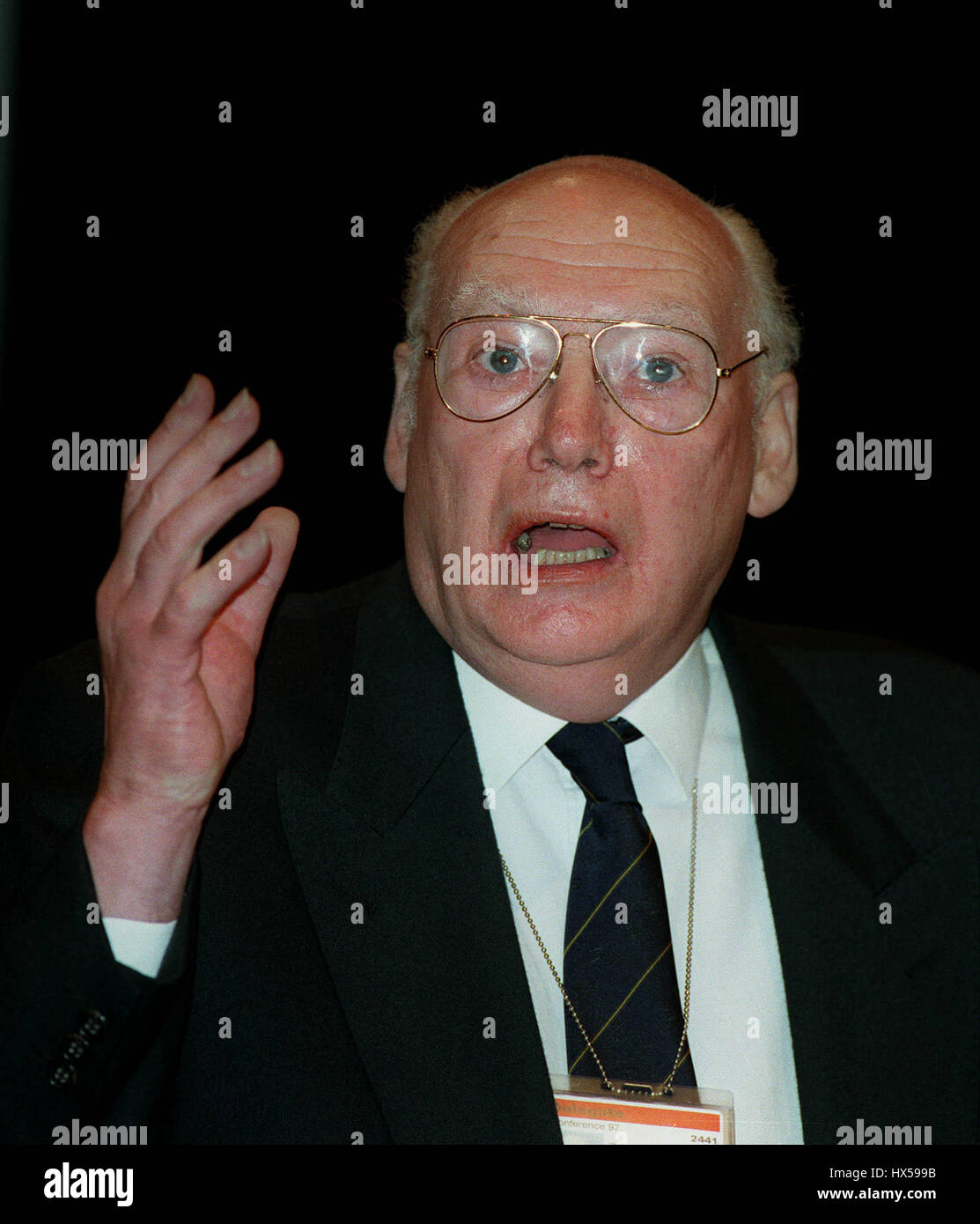 JIMMY KNAPP N.U.R. 04 November 1997 Stock Photo - Alamy