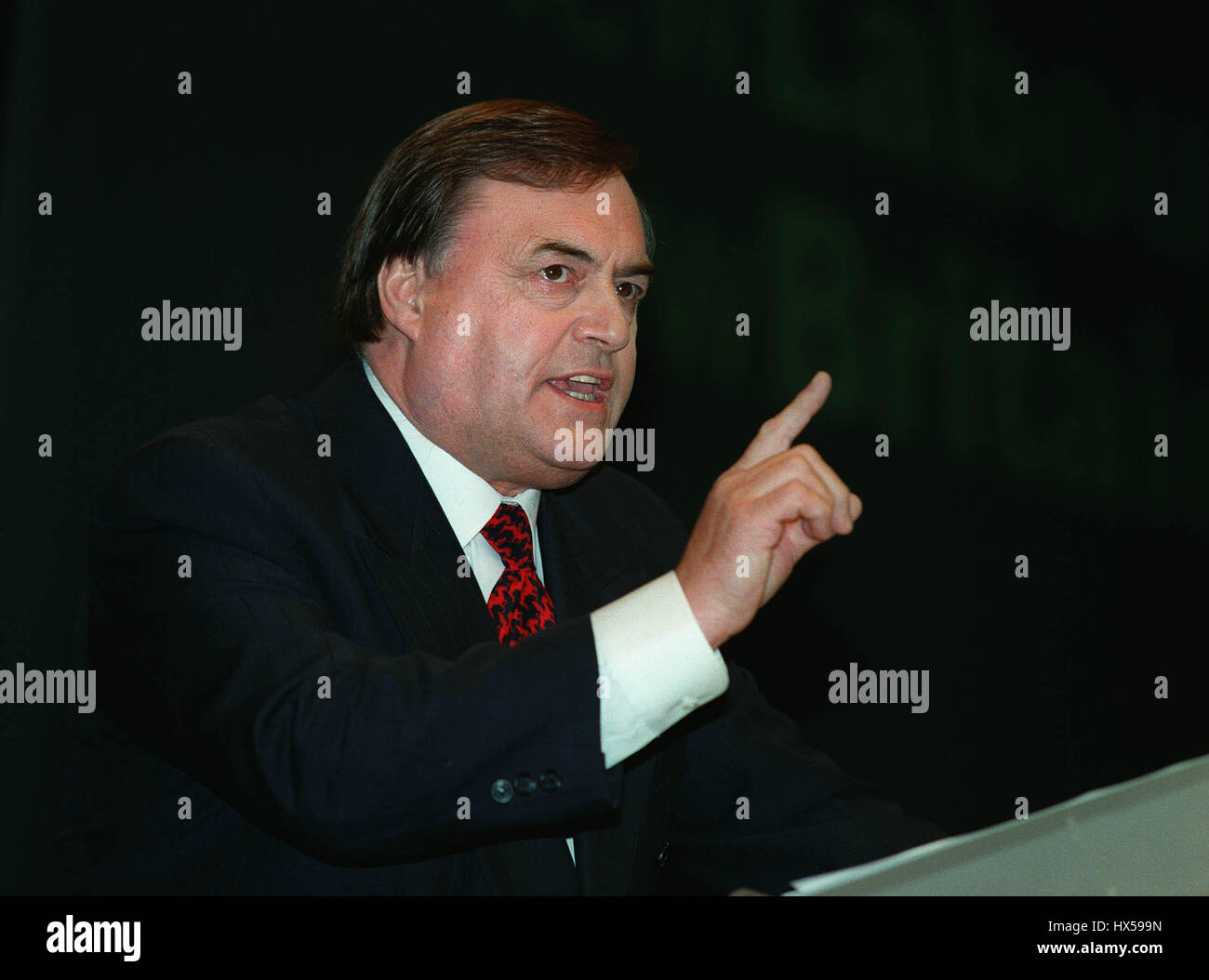 JOHN PRESCOTT MP DEPUTY LABOUR LEADER 04 November 1997 Stock Photo - Alamy