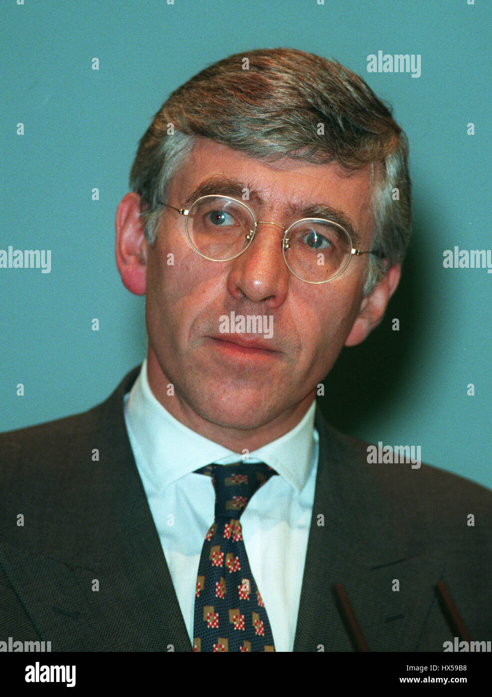 JACK STRAW MP HOME SECRETARY 31 October 1997 Stock Photo - Alamy