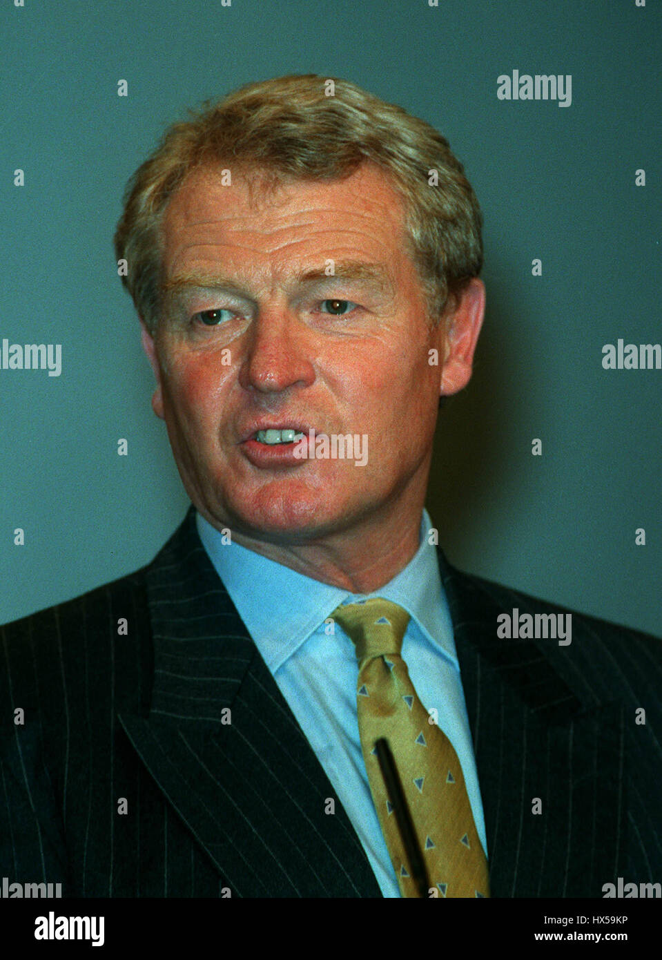 PADDY ASHDOWN MP LIBERAL DEMOCRAT PARTY LEADER 17 October 1997 Stock ...