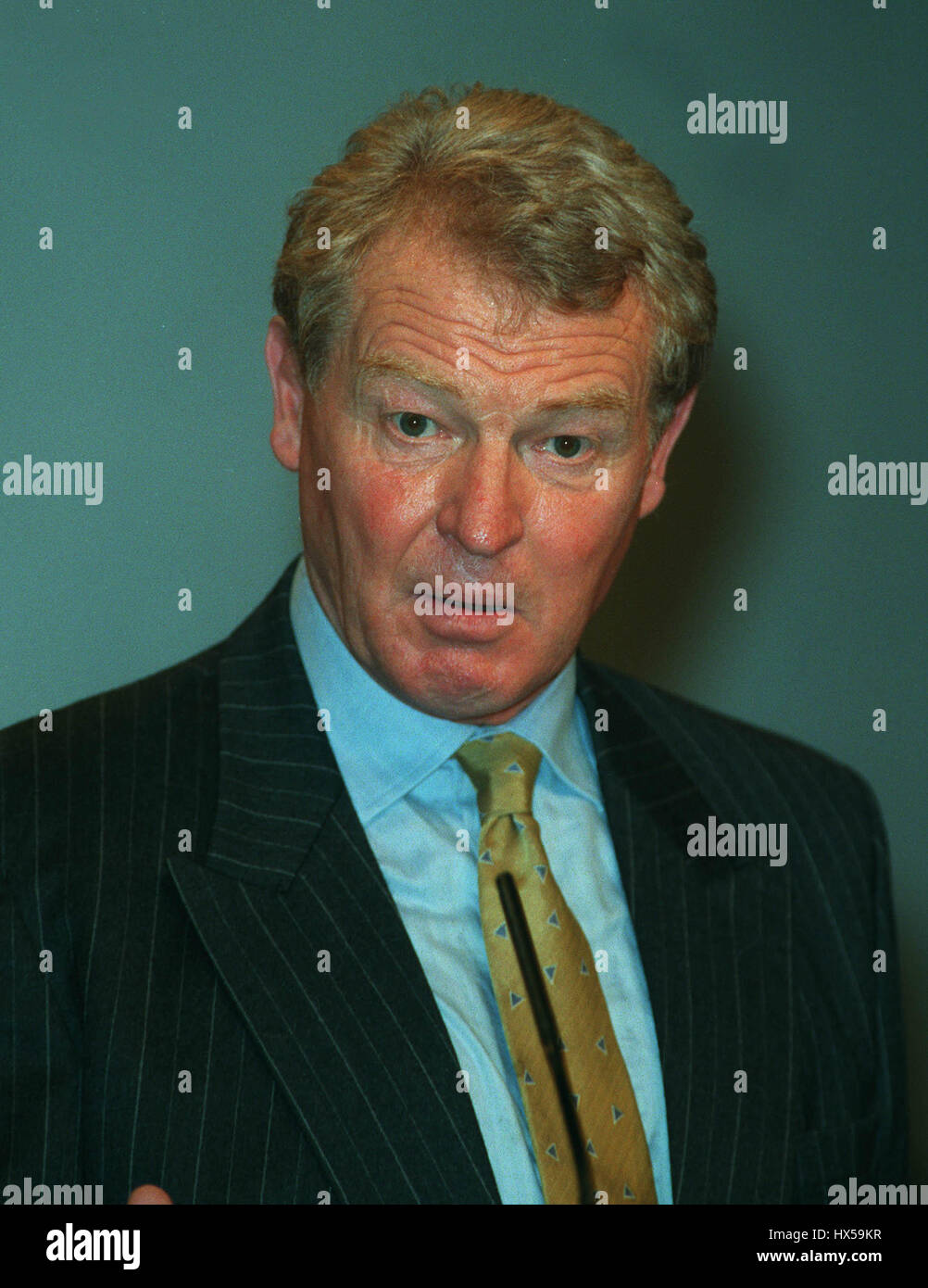 PADDY ASHDOWN MP LIBERAL DEMOCRAT PARTY LEADER 17 October 1997 Stock ...