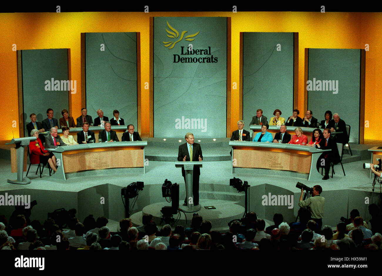 PADDY ASHDOWN MP SPEAKS AT CONFERENCE "97" 17 October 1997 Stock Photo ...