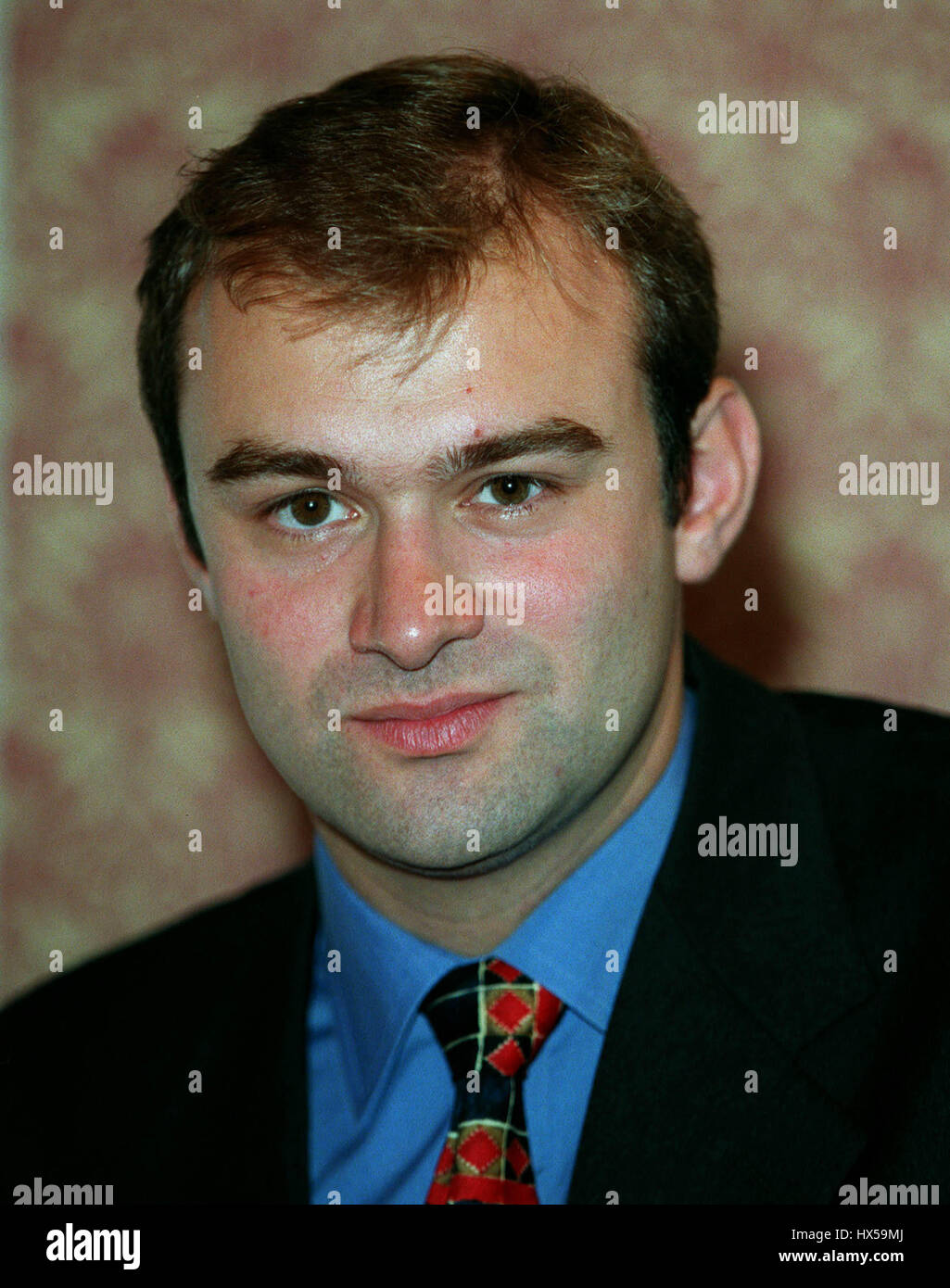 EDWARD DAVEY MP LIBERAL PARTY KINGSTON 17 October 1997 Stock Photo - Alamy