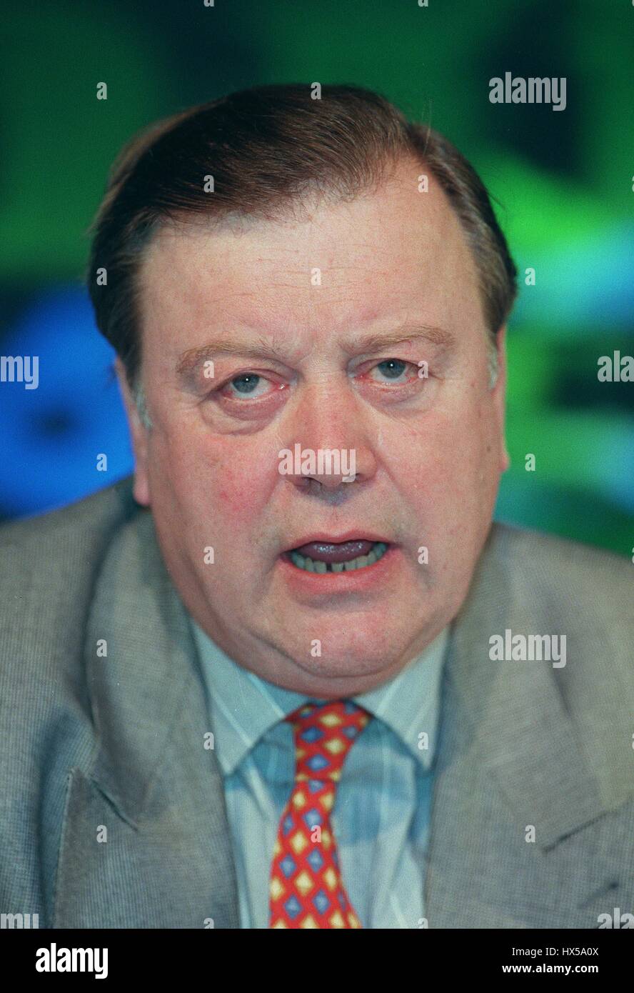 KENNETH CLARKE MP CONSERVATIVE PARTY 11 April 1997 Stock Photo - Alamy