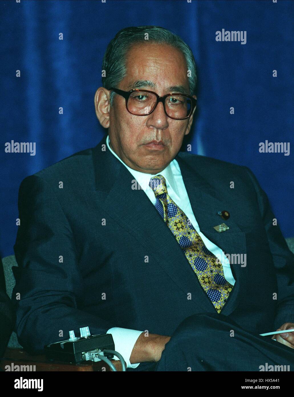 SHINJI SATO FORMER JAPANESE MINISTER 17 July 1997 Stock Photo - Alamy