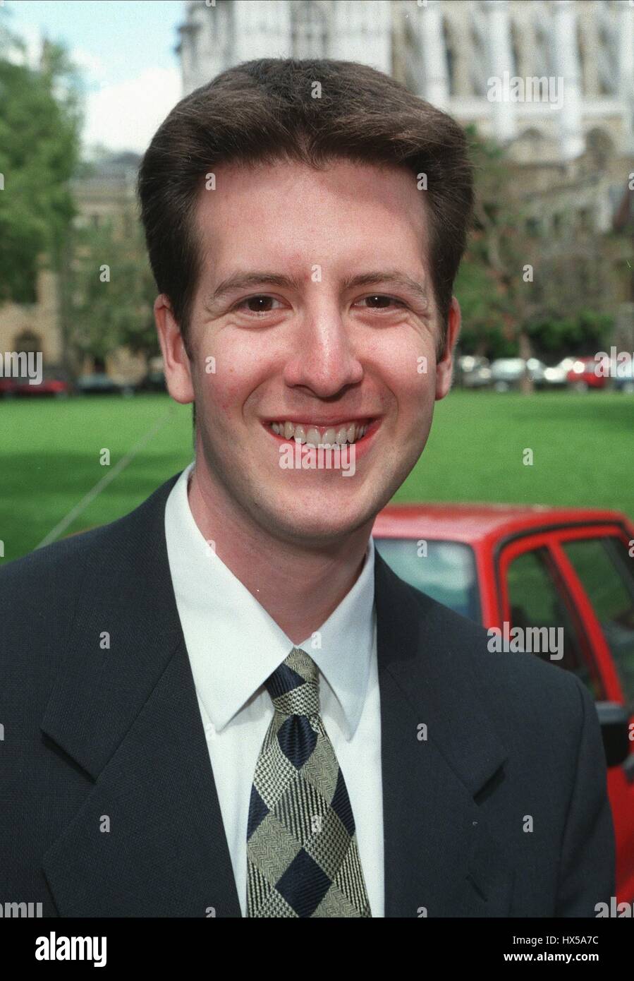 CHRISTOPHER LESLIE MP LABOUR PARTY 07 May 1997 Stock Photo - Alamy