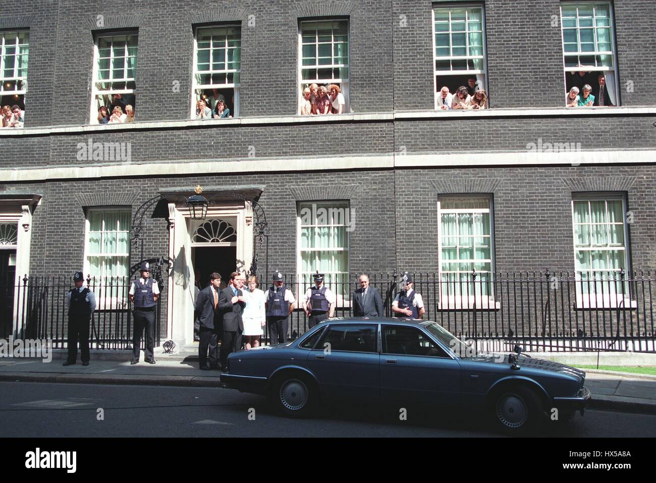 JOHN MAJOR LEAVES DOWNING ST. AS FORMER PRIME MINISTER 06 May 1997 ...