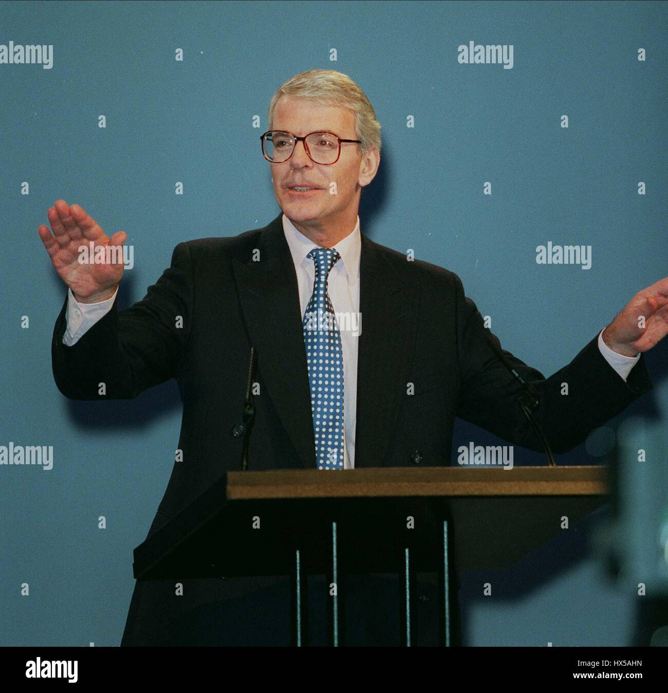 JOHN MAJOR MP PRIME MINISTER 14 October 1996 Stock Photo - Alamy