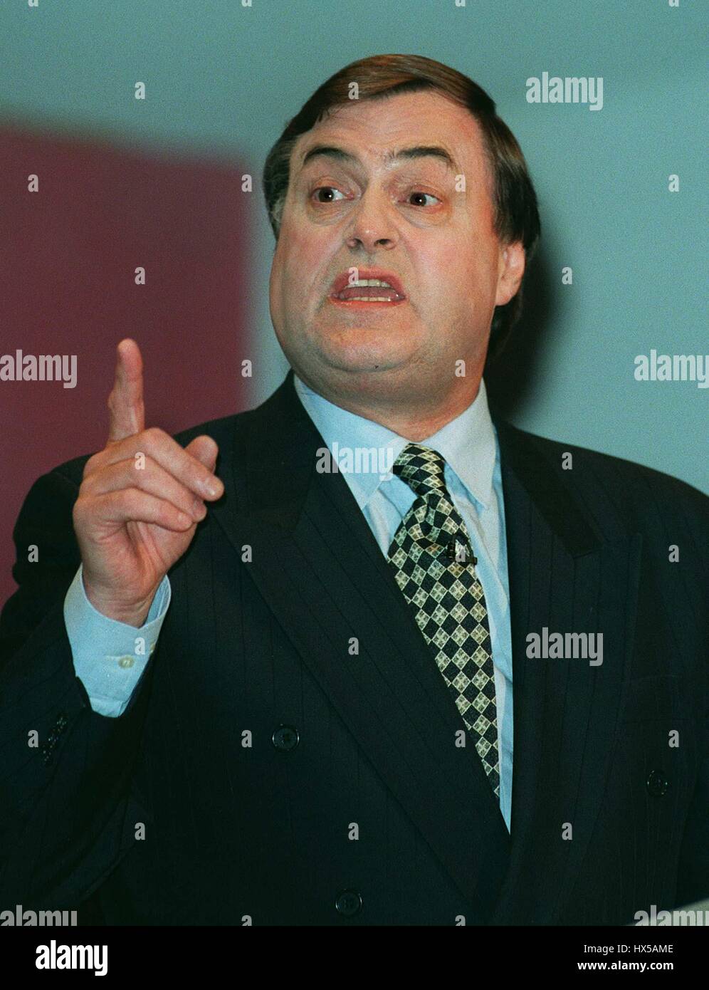 JOHN PRESCOTT MP DEPUTY LABOUR LEADER 07 October 1996 Stock Photo - Alamy