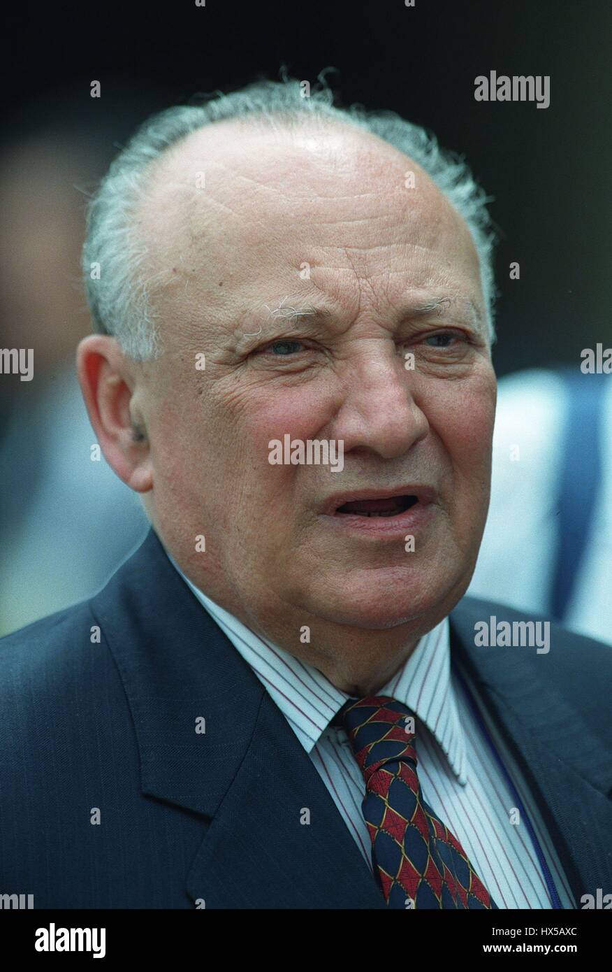 GLAFKOS CLERIDES PRESIDENT OF CYPRUS 24 June 1996 Stock Photo - Alamy