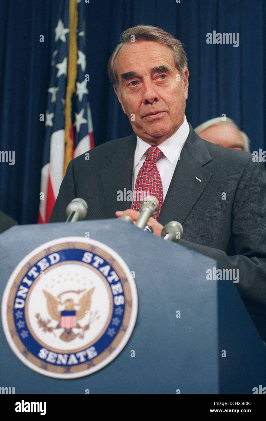 ROBERT DOLE U.S. SENATE 29 August 1995 Stock Photo - Alamy