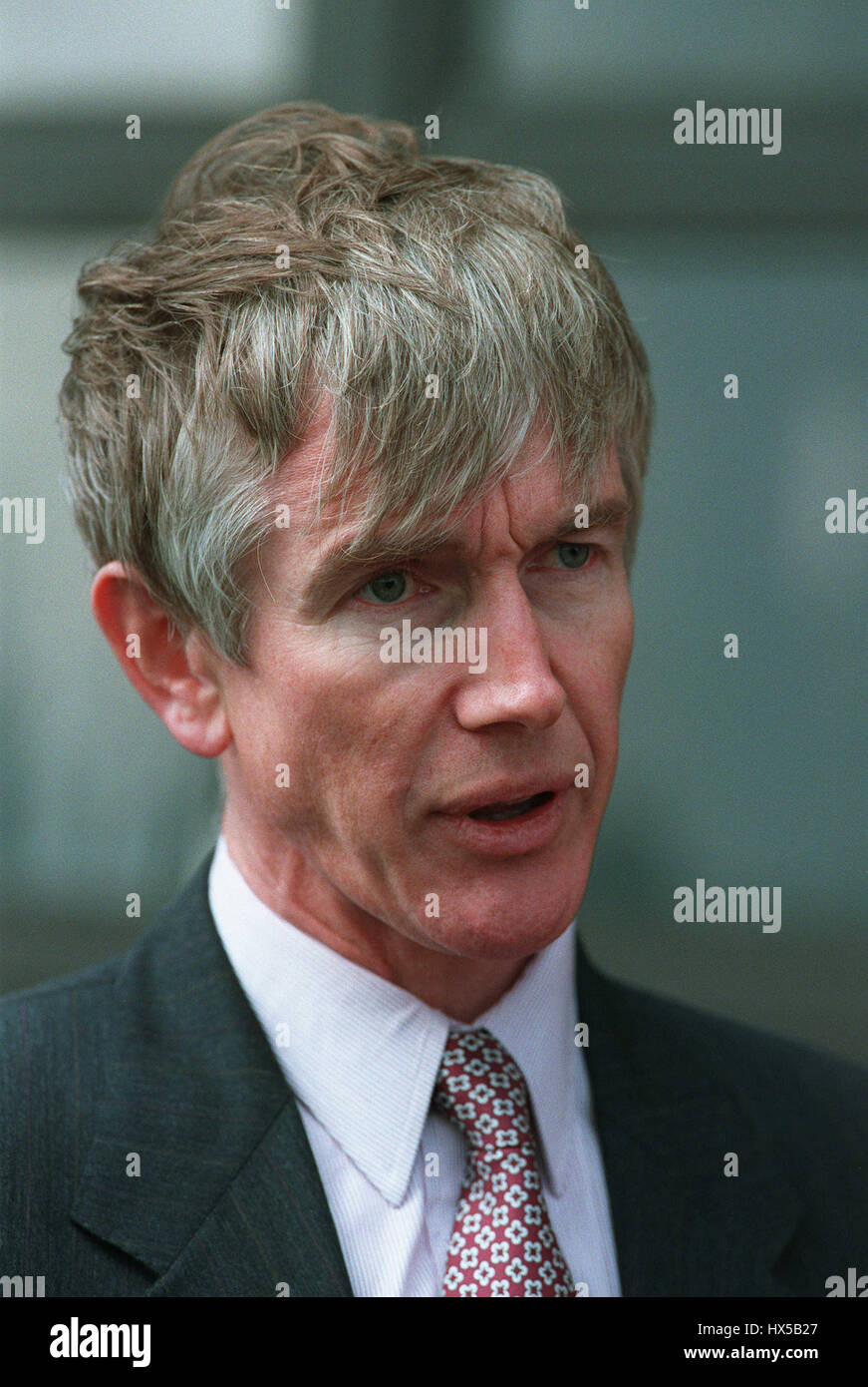 DEREK LEWIS PRISON SERVICE DIRECTOR GEN. 16 January 1995 Stock Photo ...