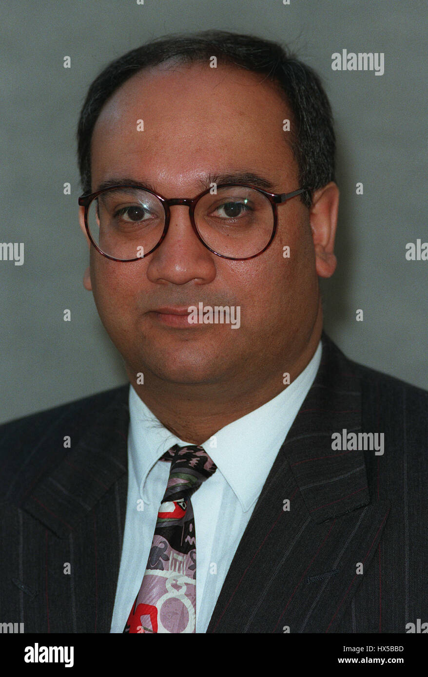 KEITH VAZ MP LABOUR PARTY LEICESTER EAST 22 December 1994 Stock Photo ...