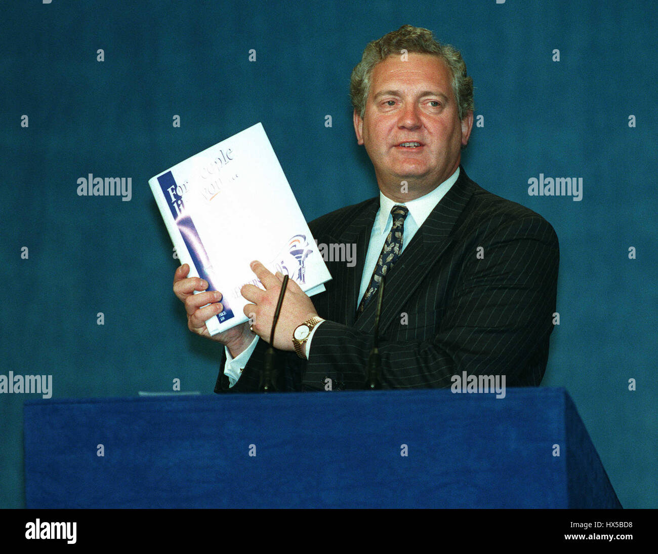 JEREMY HANLEY MP CONSERVATIVE PARTY CHAIRMAN 15 December 1994 Stock ...