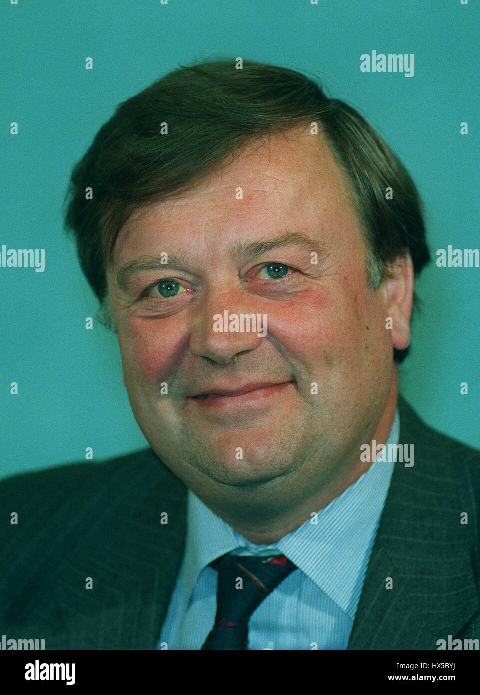 KENNETH CLARKE MP CHANCELLOR OF THE EXCHEQUER 15 June 1994 Stock Photo ...