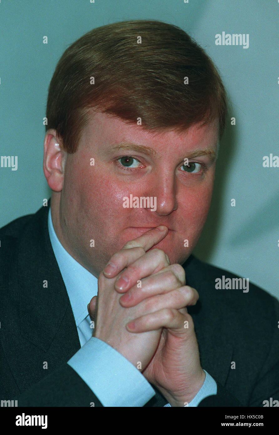 CHARLES KENNEDY MP PRESIDENT LIBERAL DEMOCRATS 29 May 1994 Stock Photo ...