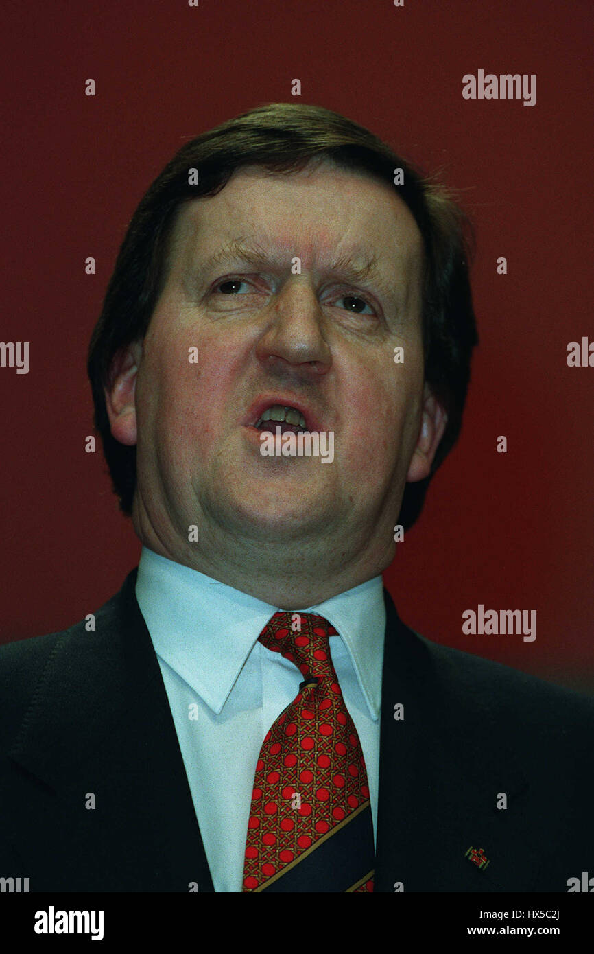 GEORGE ROBERTSON MP LABOUR PARTY HAMILTON 15 February 1994 Stock Photo ...