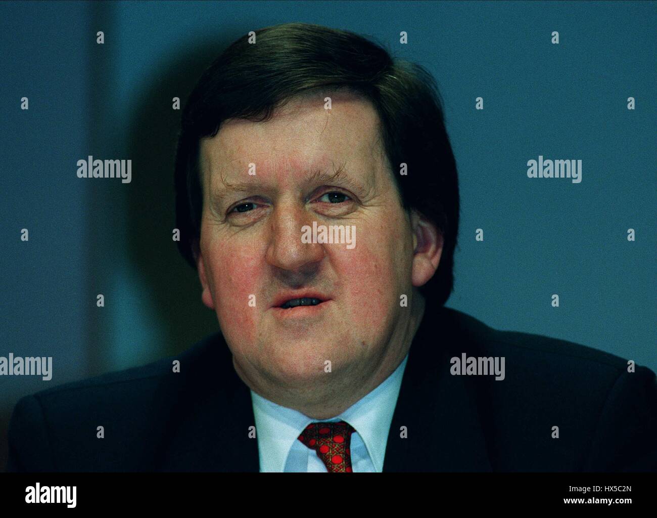 GEORGE ROBERTSON MP LABOUR PARTY HAMILTON 15 February 1994 Stock Photo ...