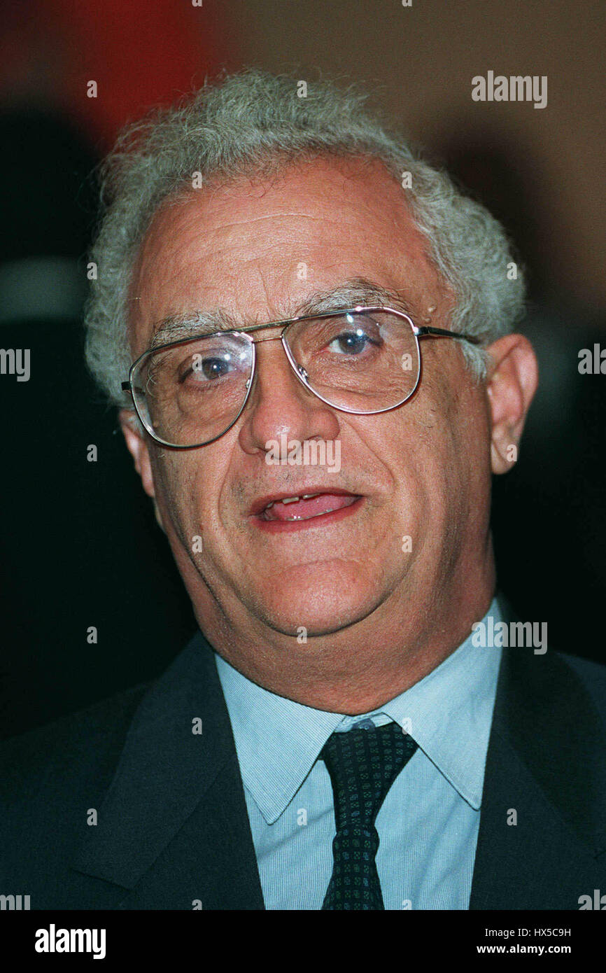 EDWARD FENECH ADAMI PRIME MINISTER OF MALTA 27 October 1993 Stock Photo ...