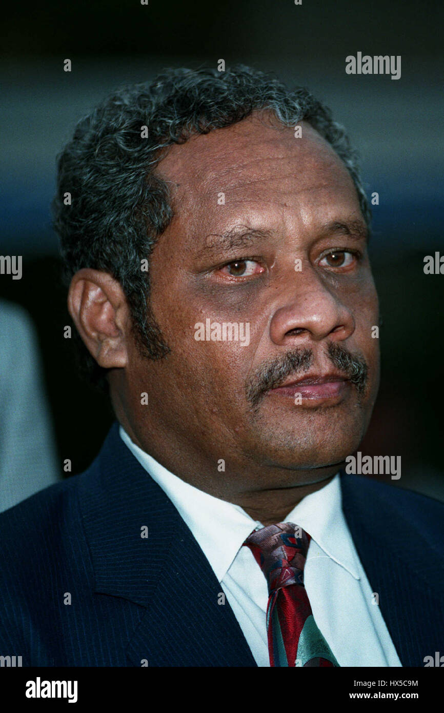 FRANCIS BILLY HILLY PRIME MIN. OF SOLOMAN ISLANDS 27 October 1993 Stock ...