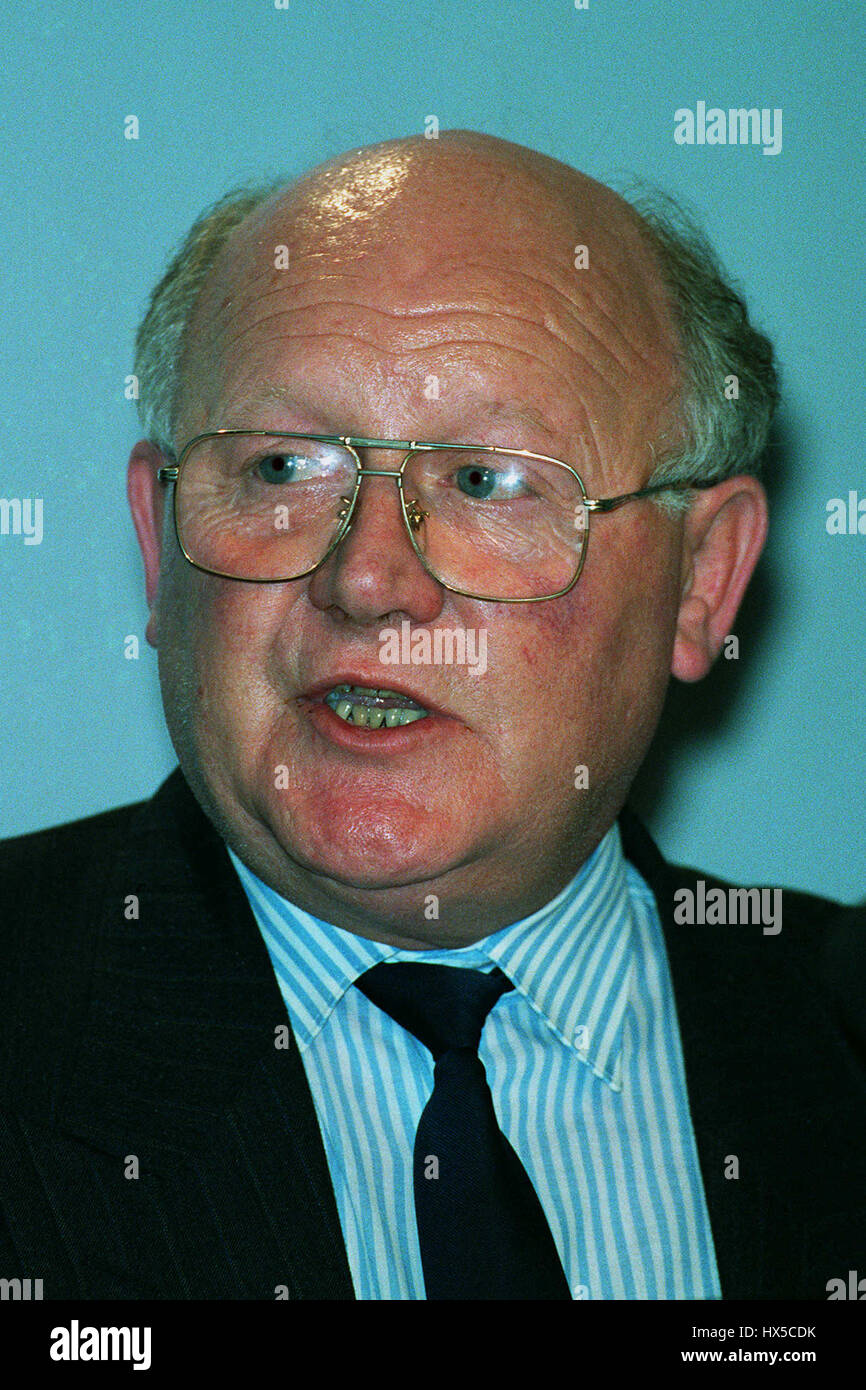 JACK ADAMS T.G.W.U. 12 January 1993 Stock Photo - Alamy