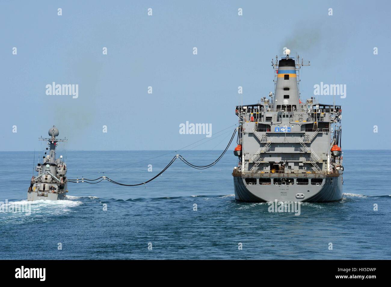 Military Sealift Command fleet replenishment oiler USNS Pecos (T-AO-197 ...