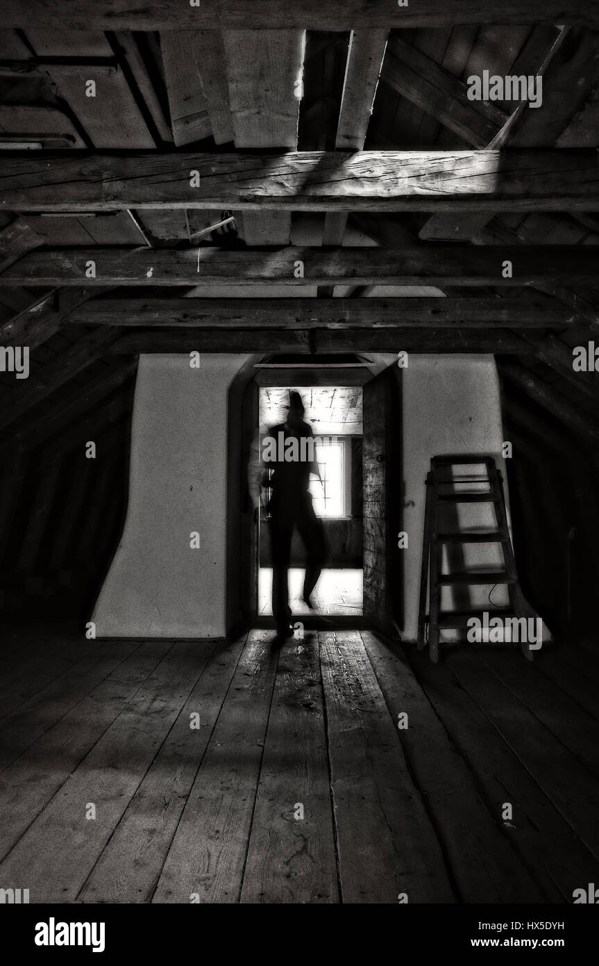 Abandoned attic hi-res stock photography and images - Alamy