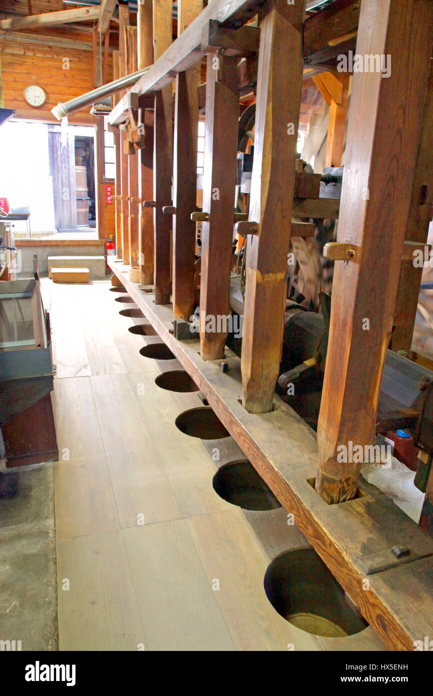 Historical watermill interior hi-res stock photography and images - Alamy