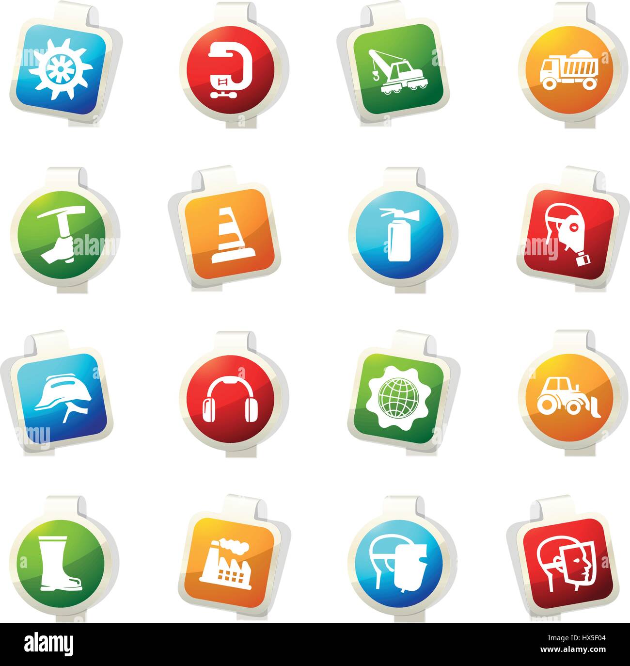 Machine interfaces Stock Vector Images - Alamy