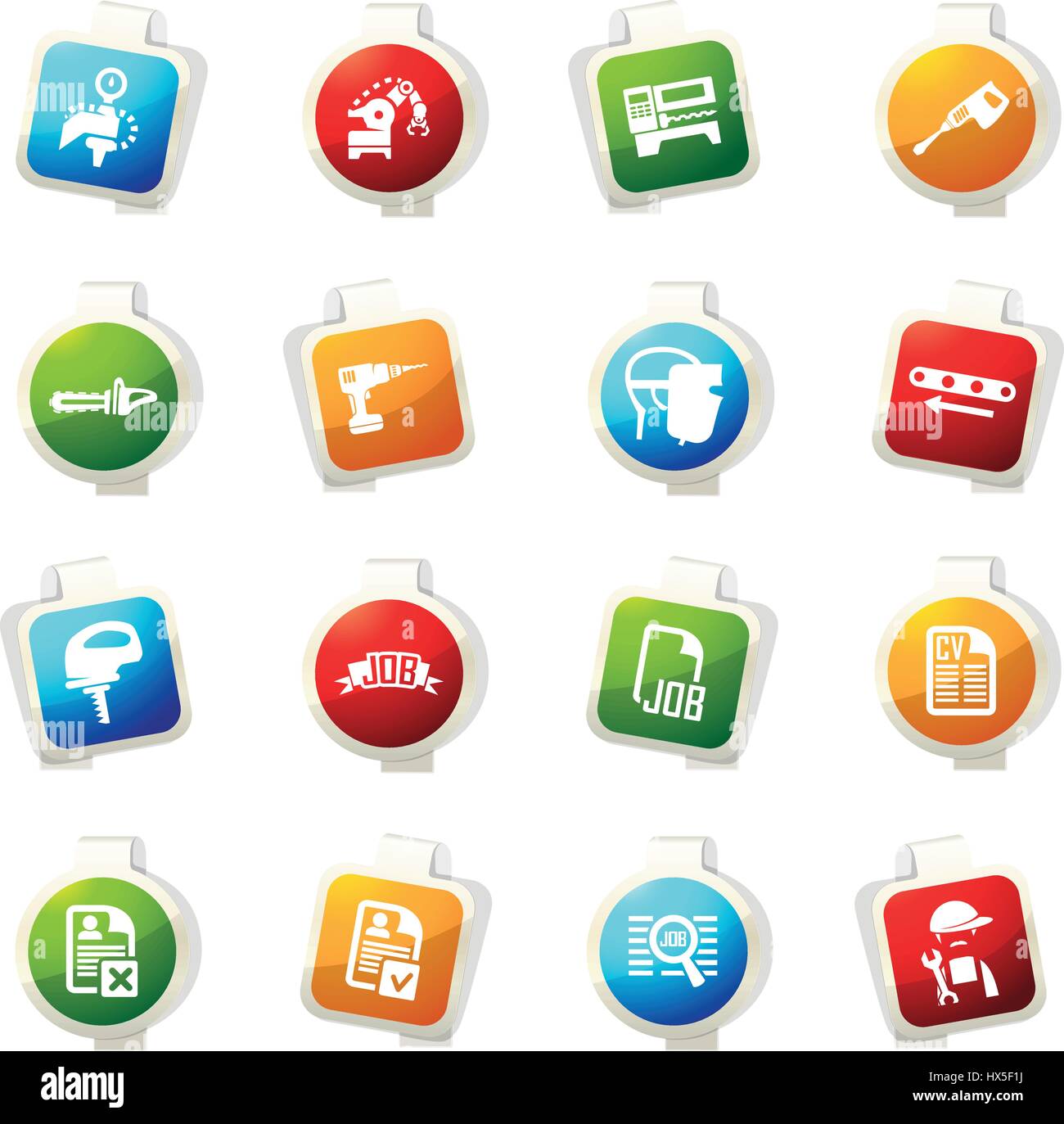 Machine interfaces vector vectors hi-res stock photography and images ...