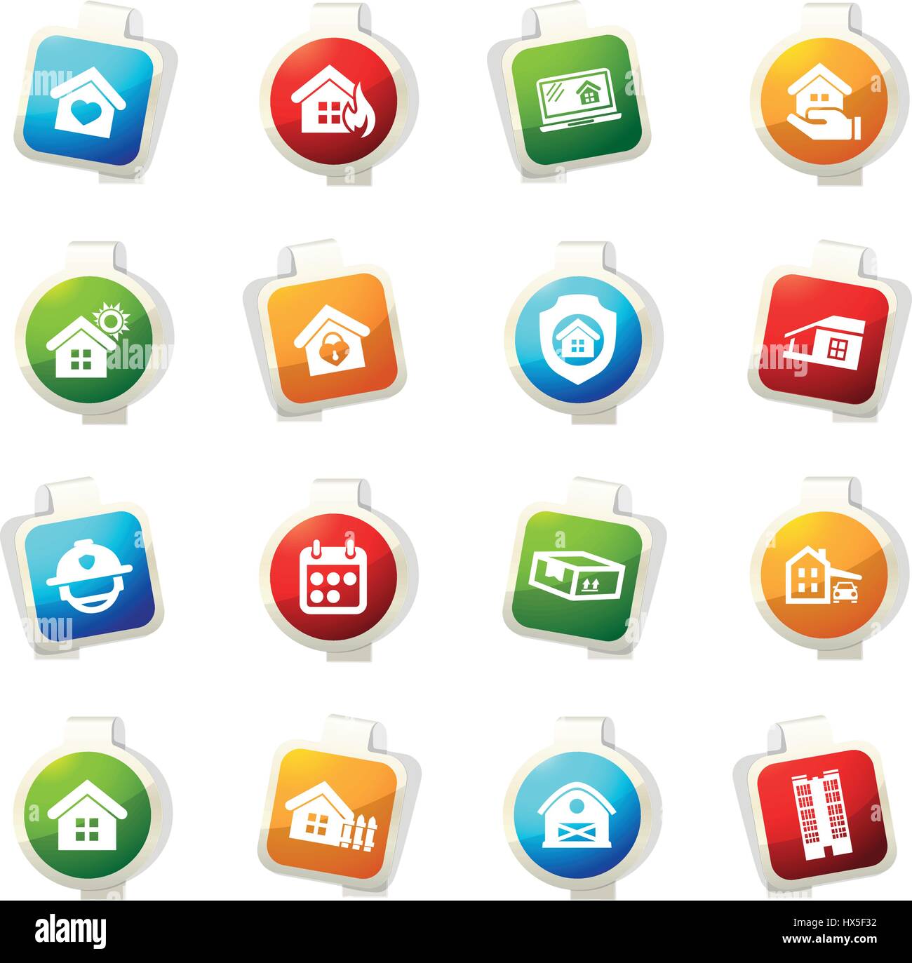 Office building sites Stock Vector Images - Alamy