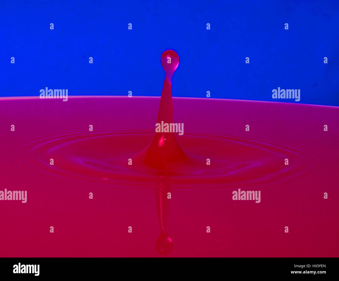 colourful water drop Stock Photo - Alamy