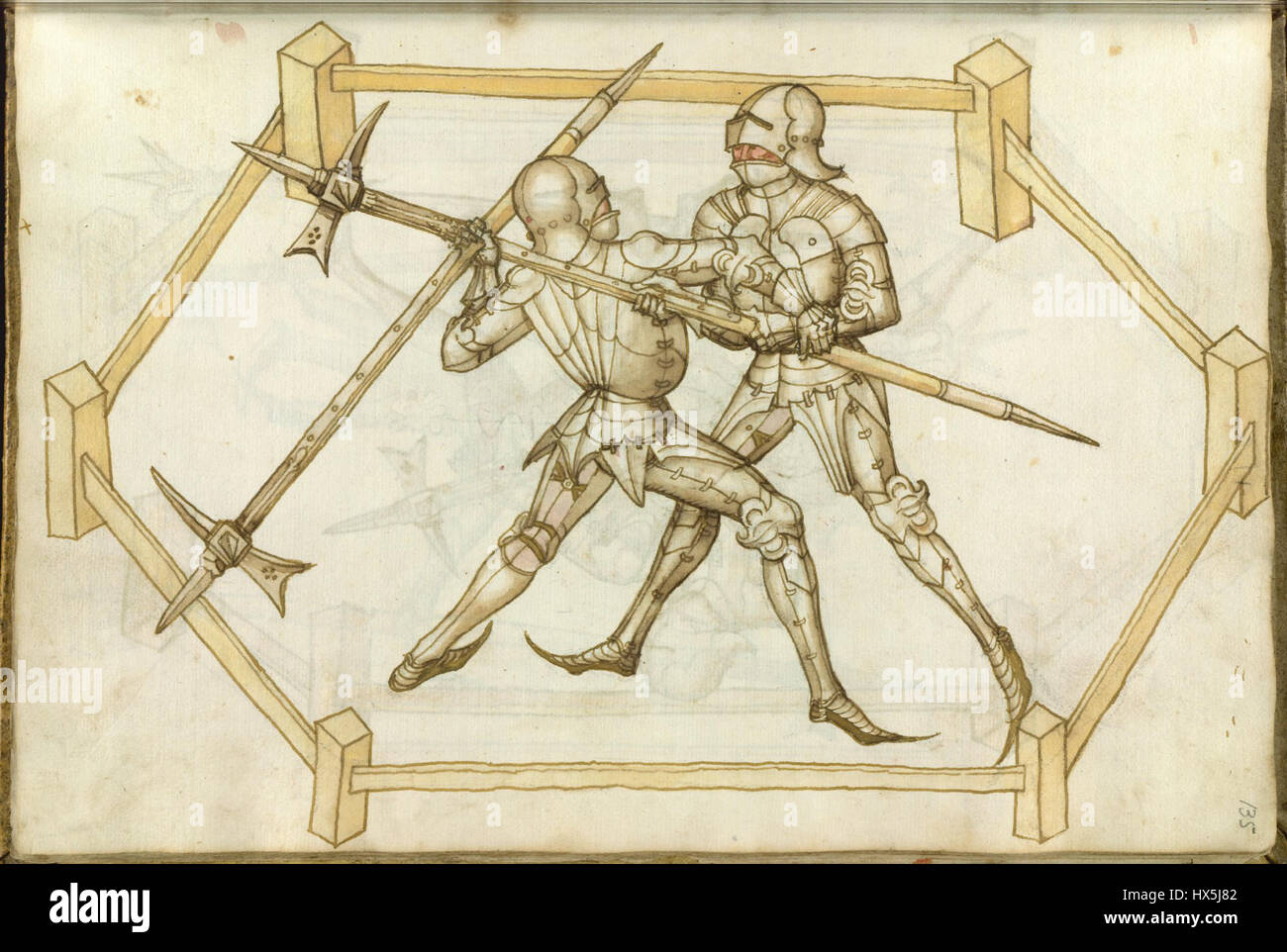 A page from the manuscript Ms. Thott. 290.2C2BA, showcasing an ...