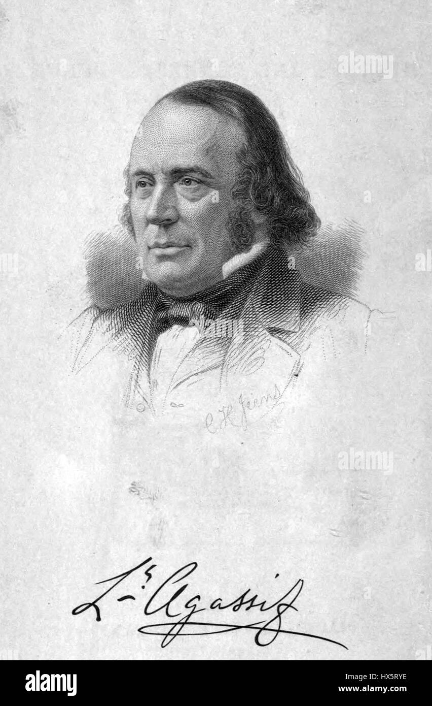Louis agassiz 1885 Stock Photo - Alamy
